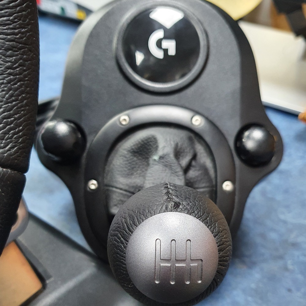 Pre-owned Logitech Logitech G293 steering wheel pedals and gear box ...